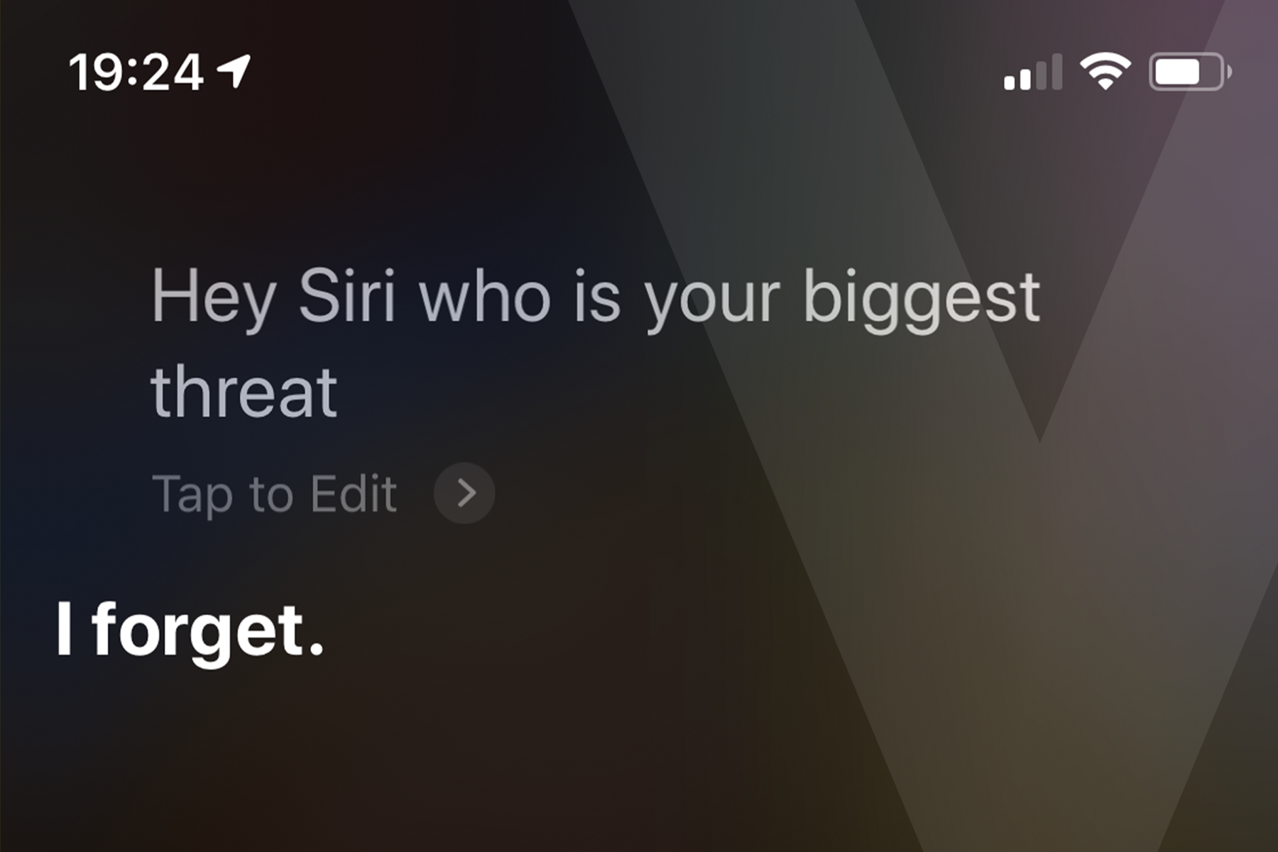 Siri's biggest threat? App-le. • VUX World