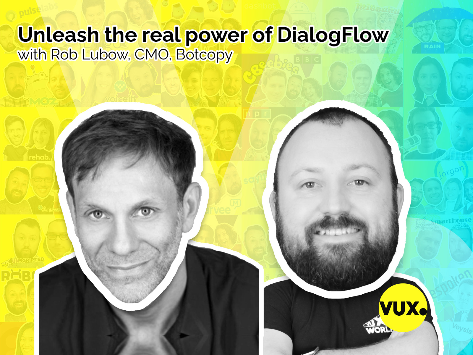 Unleash the real power of DialogFlow with Rob Lubow, CMO, Botcopy • VUX ...